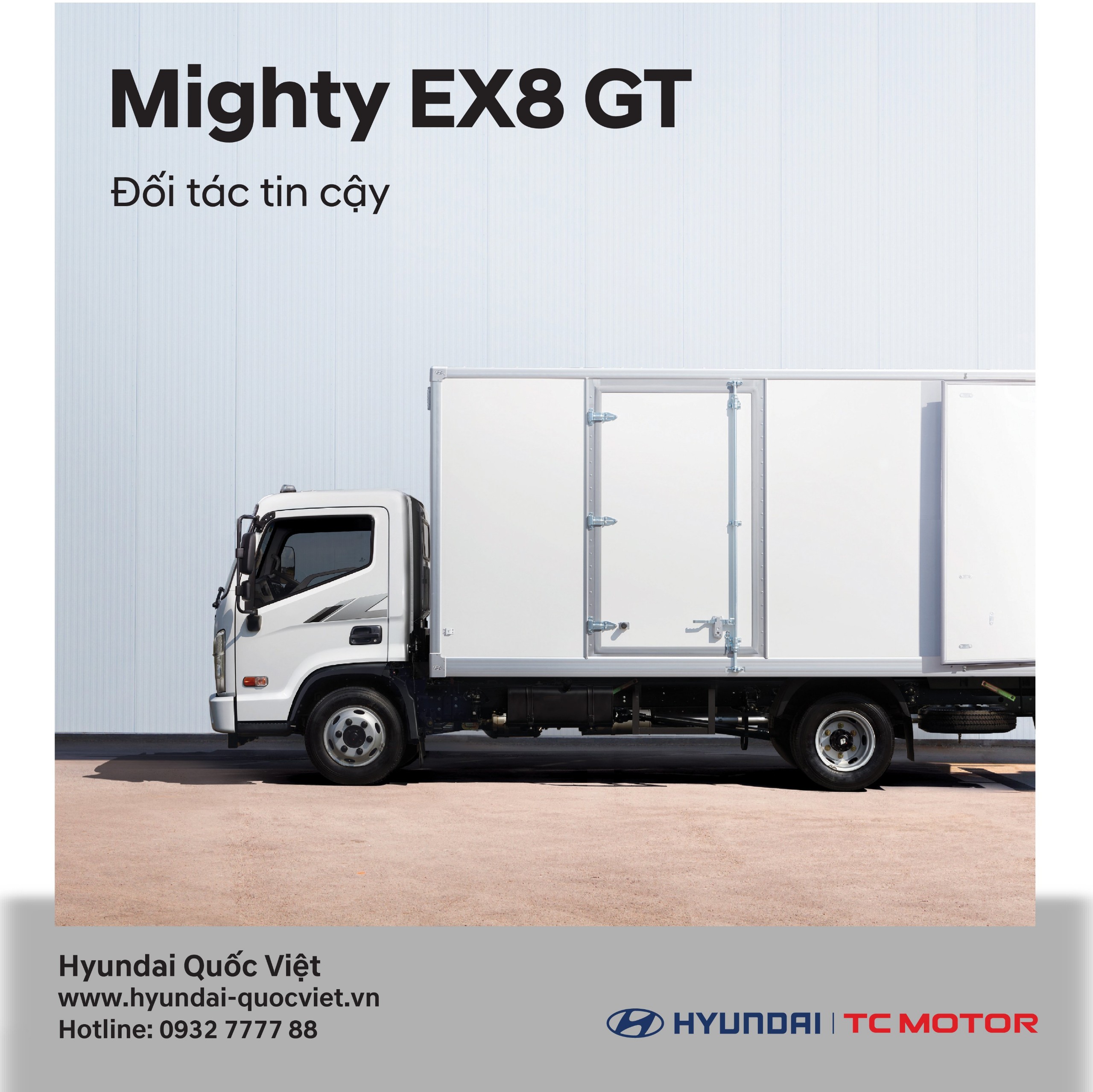 Hyundai Mighty EX8 GT Đối tác tin cậy của bạn – Hyundai Quốc Việt Cần Thơ